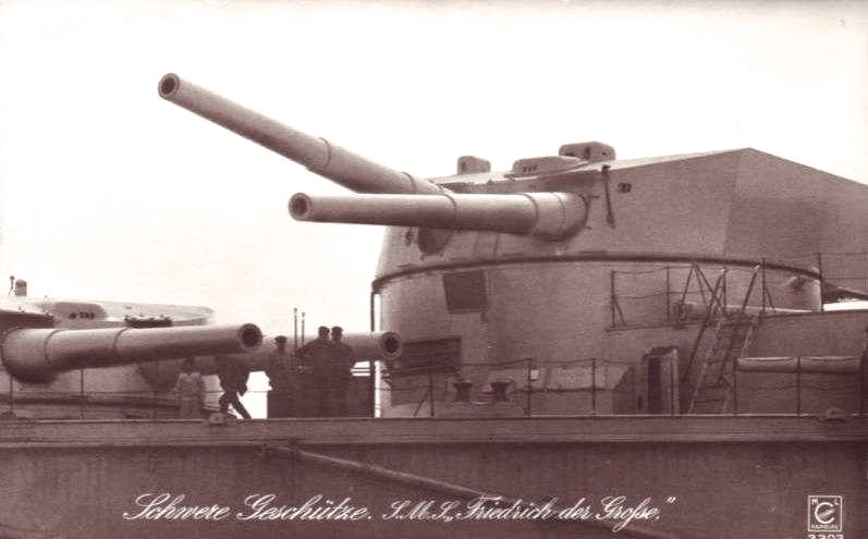 SMS friedrich der Grosse, heavy guns | Scapaflow 1919 - The Big Scuttle